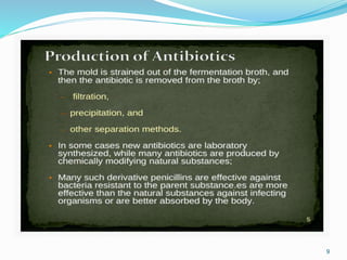Production of Antibiotics | PPT