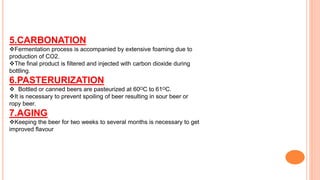 Production of beer | PPTX