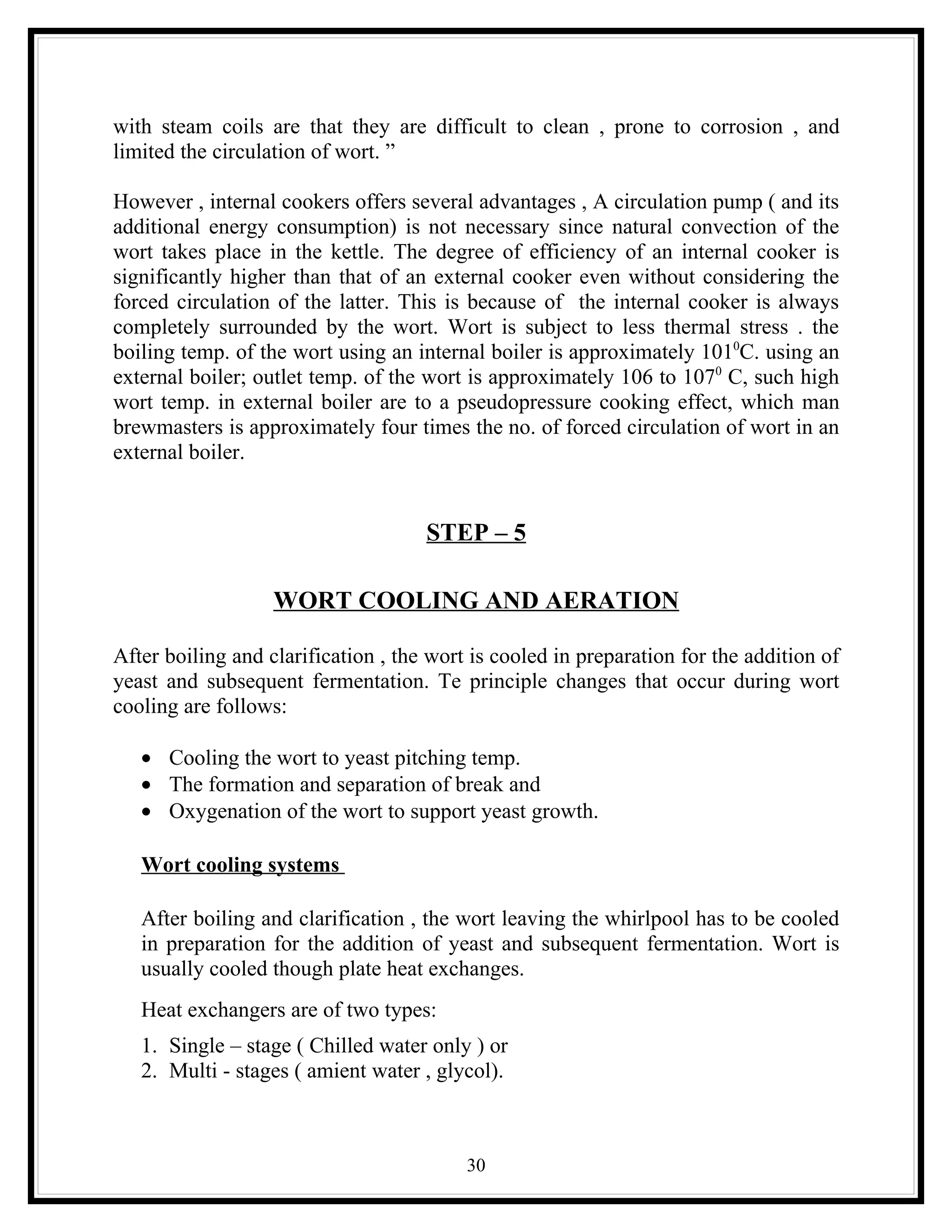 Production Of Beer By The Process Of Fermentation In Bioreactor | DOC