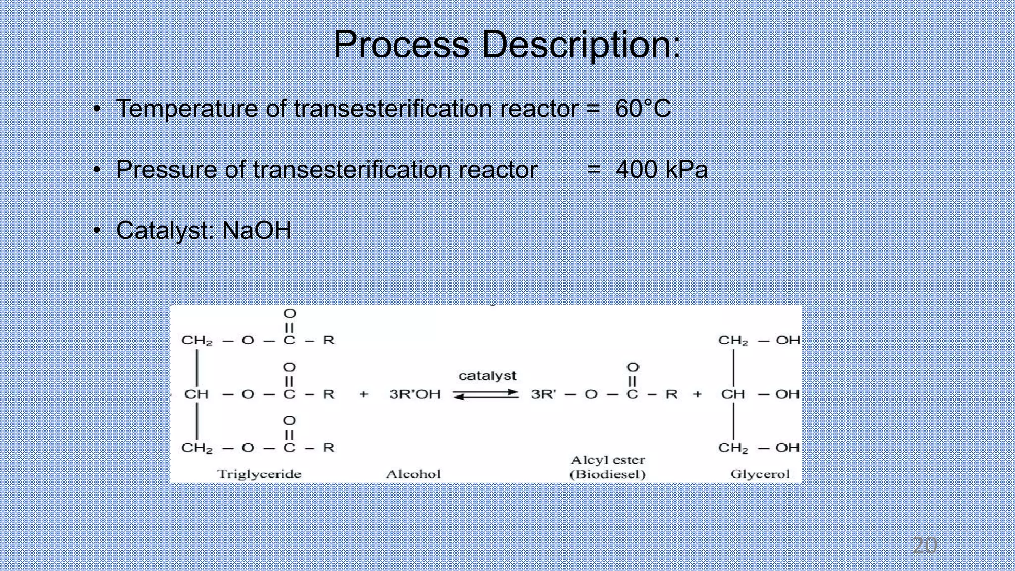 Production of biodiesel from algae | PPTX