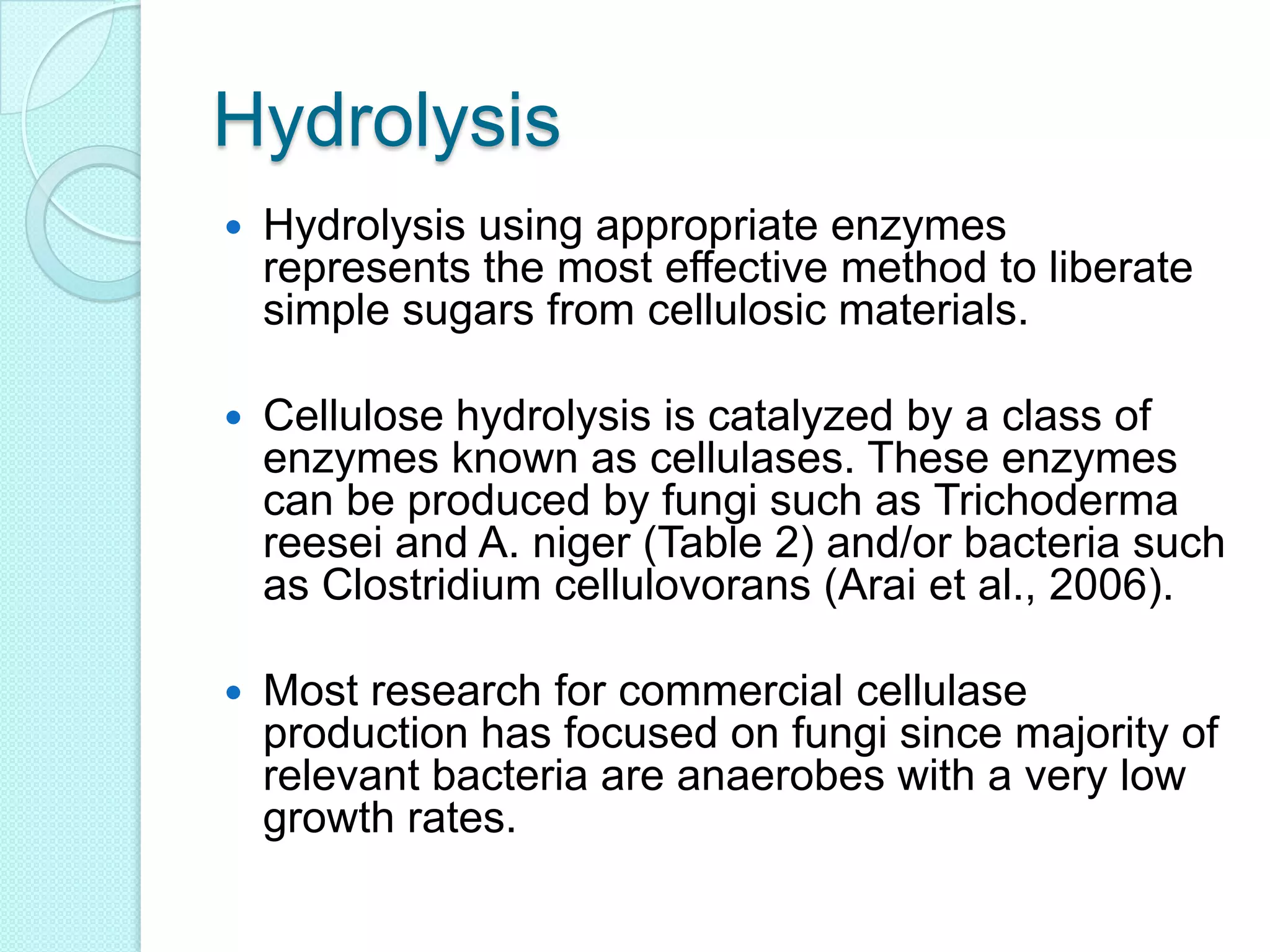 Production of bioethanol from wheat straw | PPTX