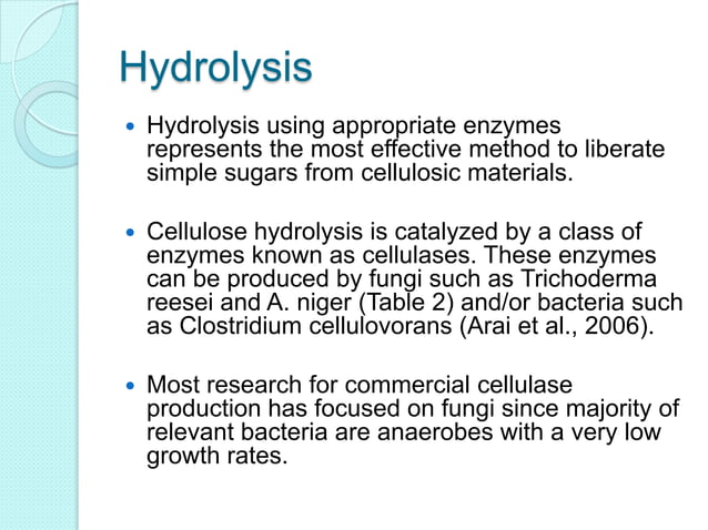 Production of bioethanol from wheat straw | PPTX | Agriculture | Industries