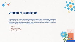 Production of Bioactive compounds and Growth hormones | PPT