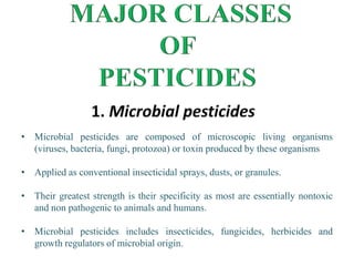 Production of biopestcides | PPTX