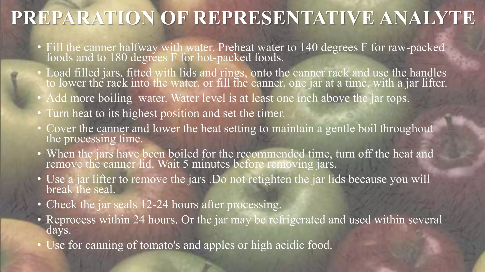 Production of canning | PPTX