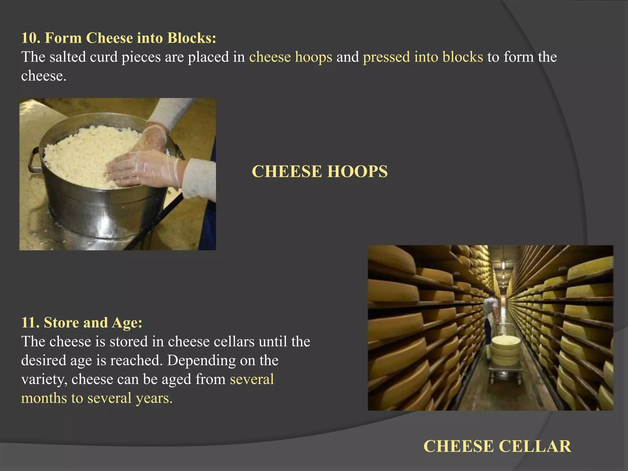 Industrial Production of cheese | PPTX