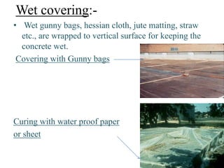 Production of concrete | PPTX