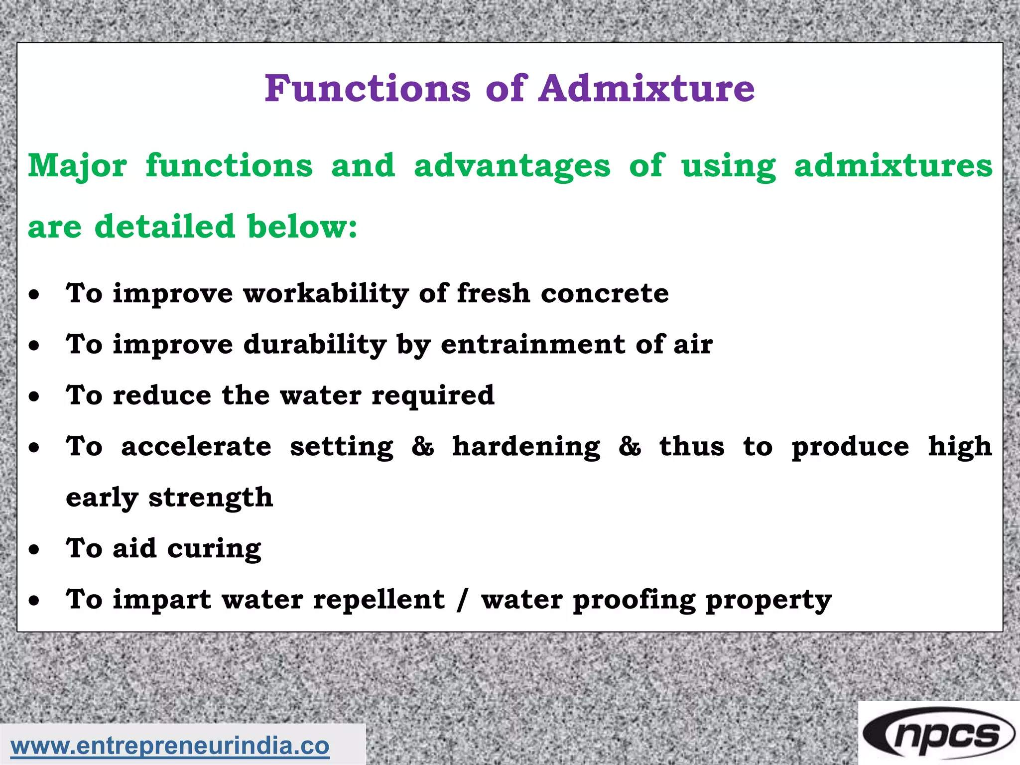 Production of Concrete Admixtures (Additives). Construction Chemicals ...