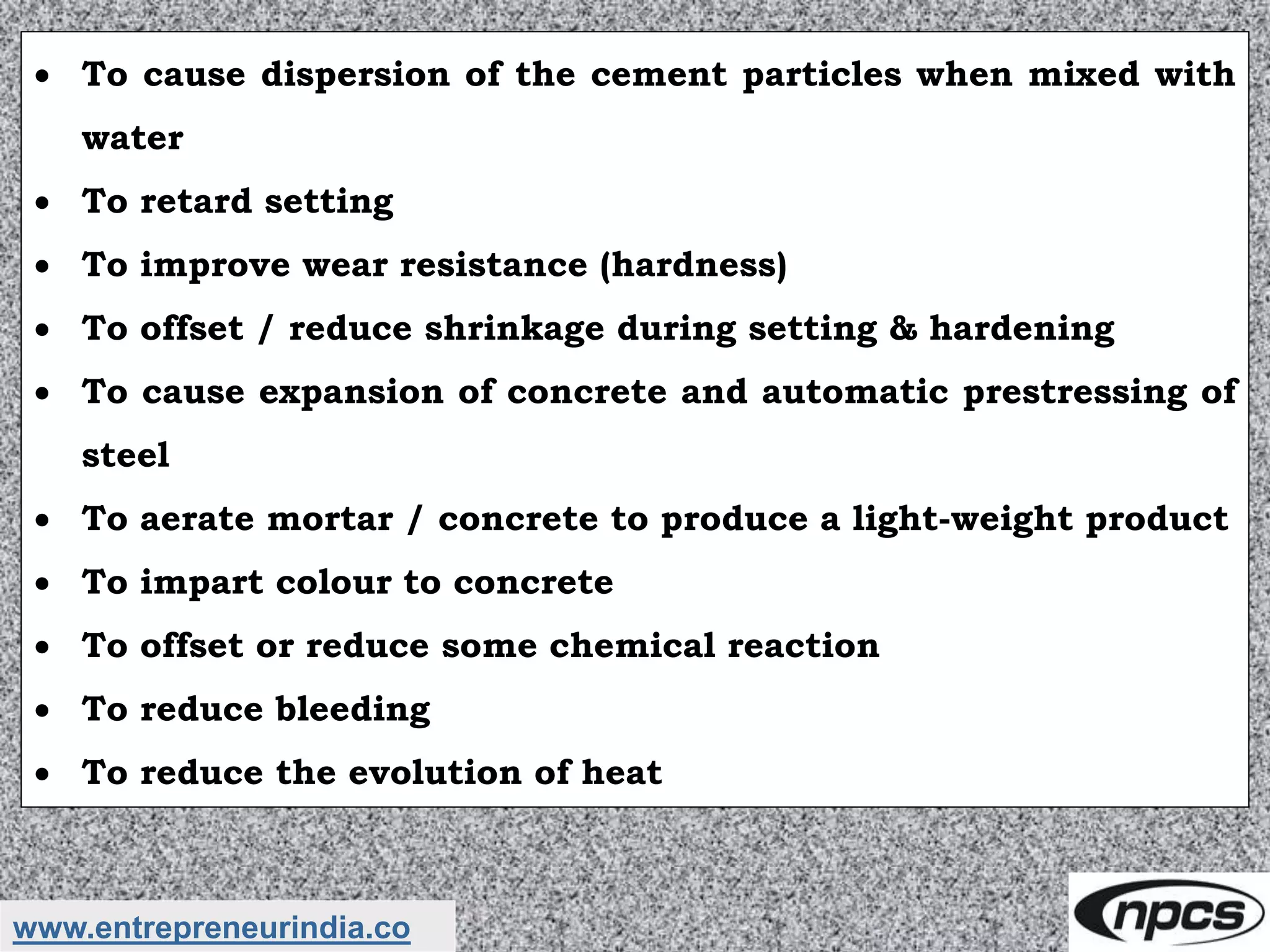Production of Concrete Admixtures (Additives). Construction Chemicals ...