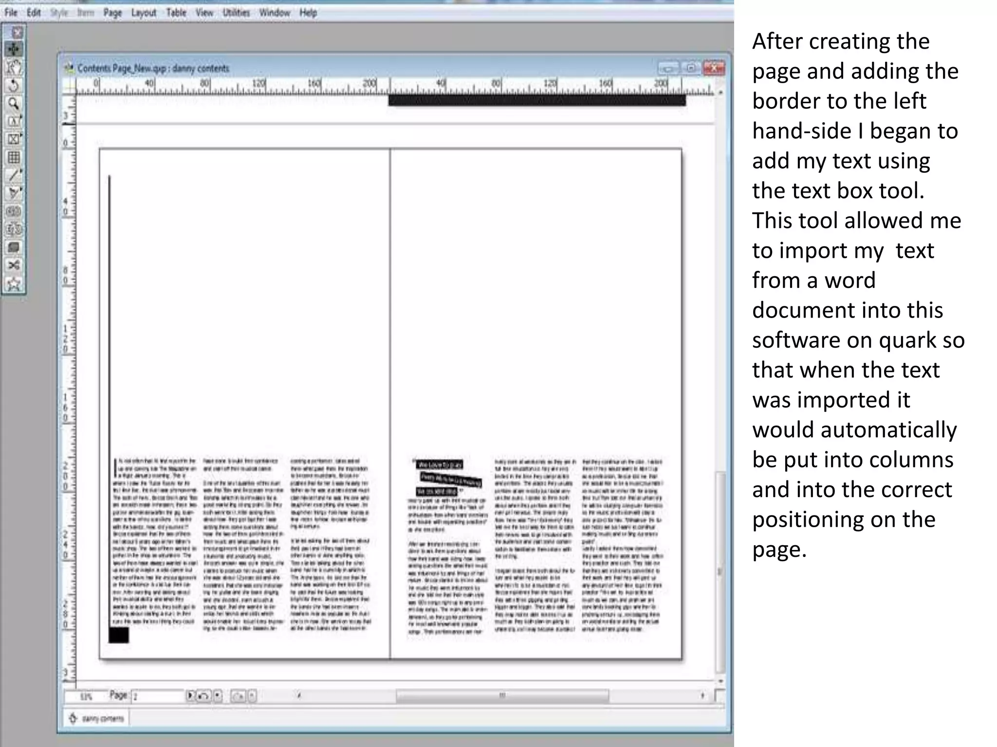 Production of double page spread image | PPT
