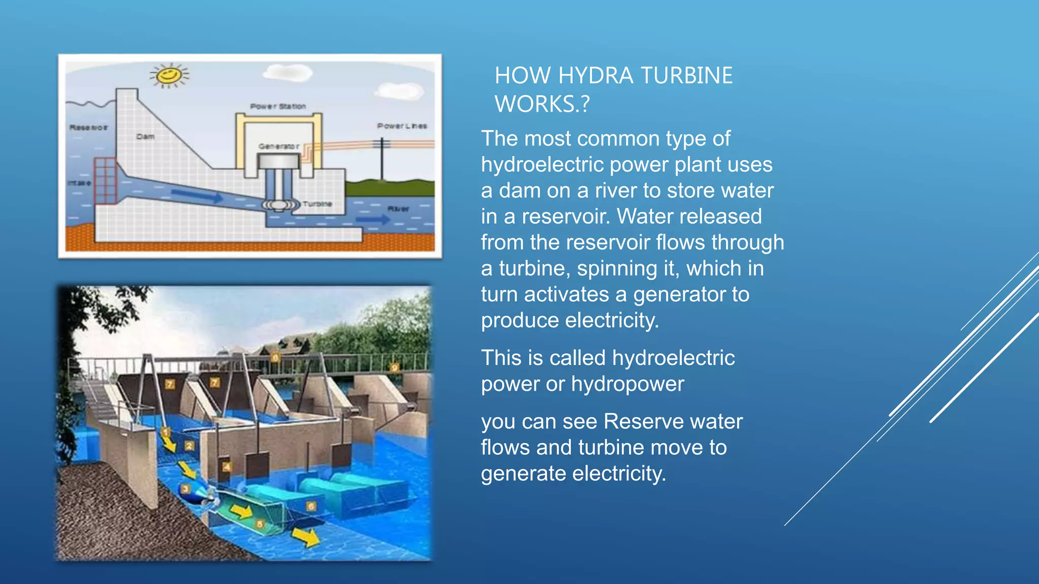 Production of electricity presentation slides | PPTX