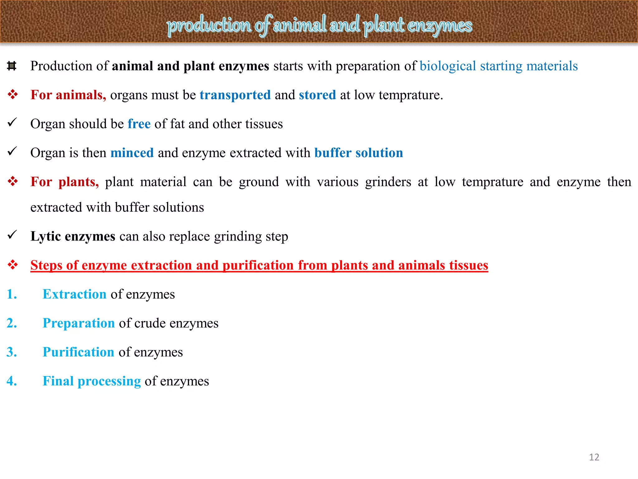 Production of enzyme | PPTX