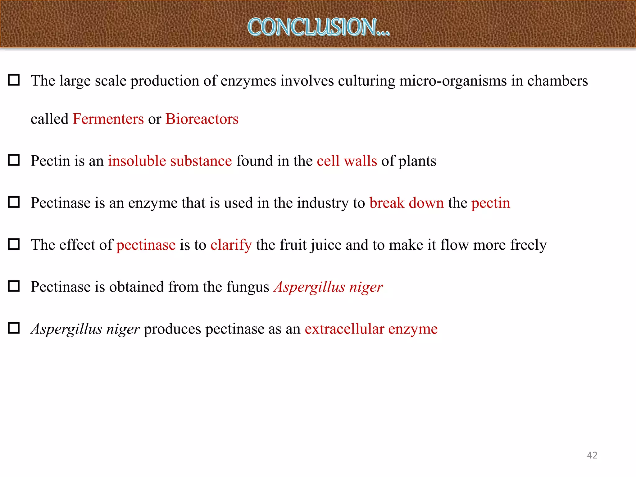 Production of enzyme | PPTX