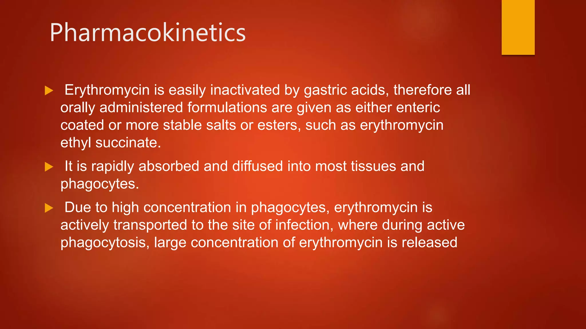 Production of erythromycin | PPTX