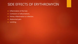 Production of erythromycin | PPTX