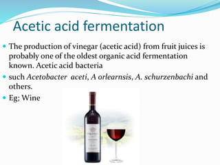 Production of fermented foods | PPTX