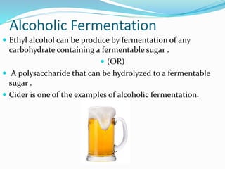 Production of fermented foods | PPTX