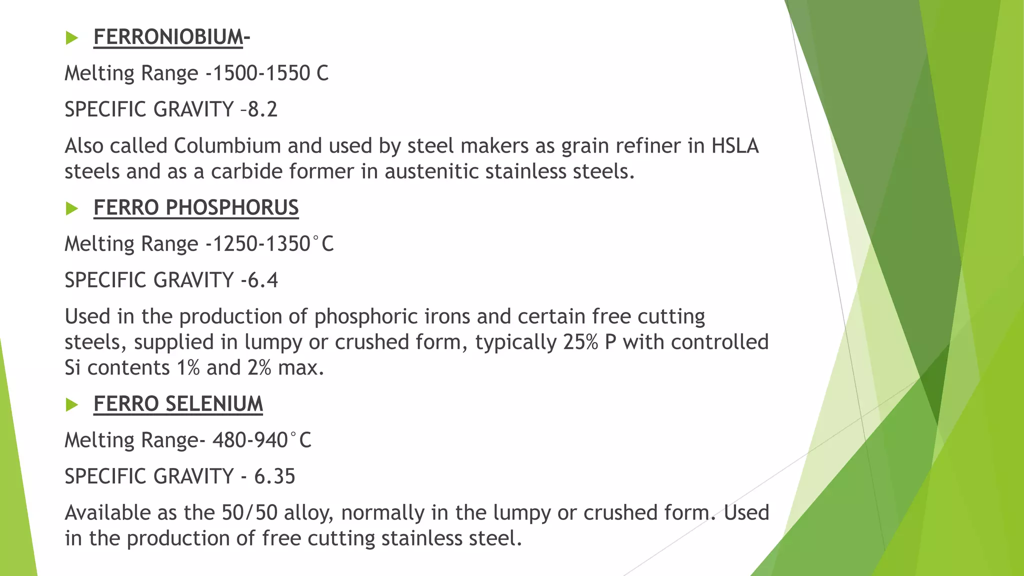 PRODUCTION OF FERRO ALLOY seminar.pptx