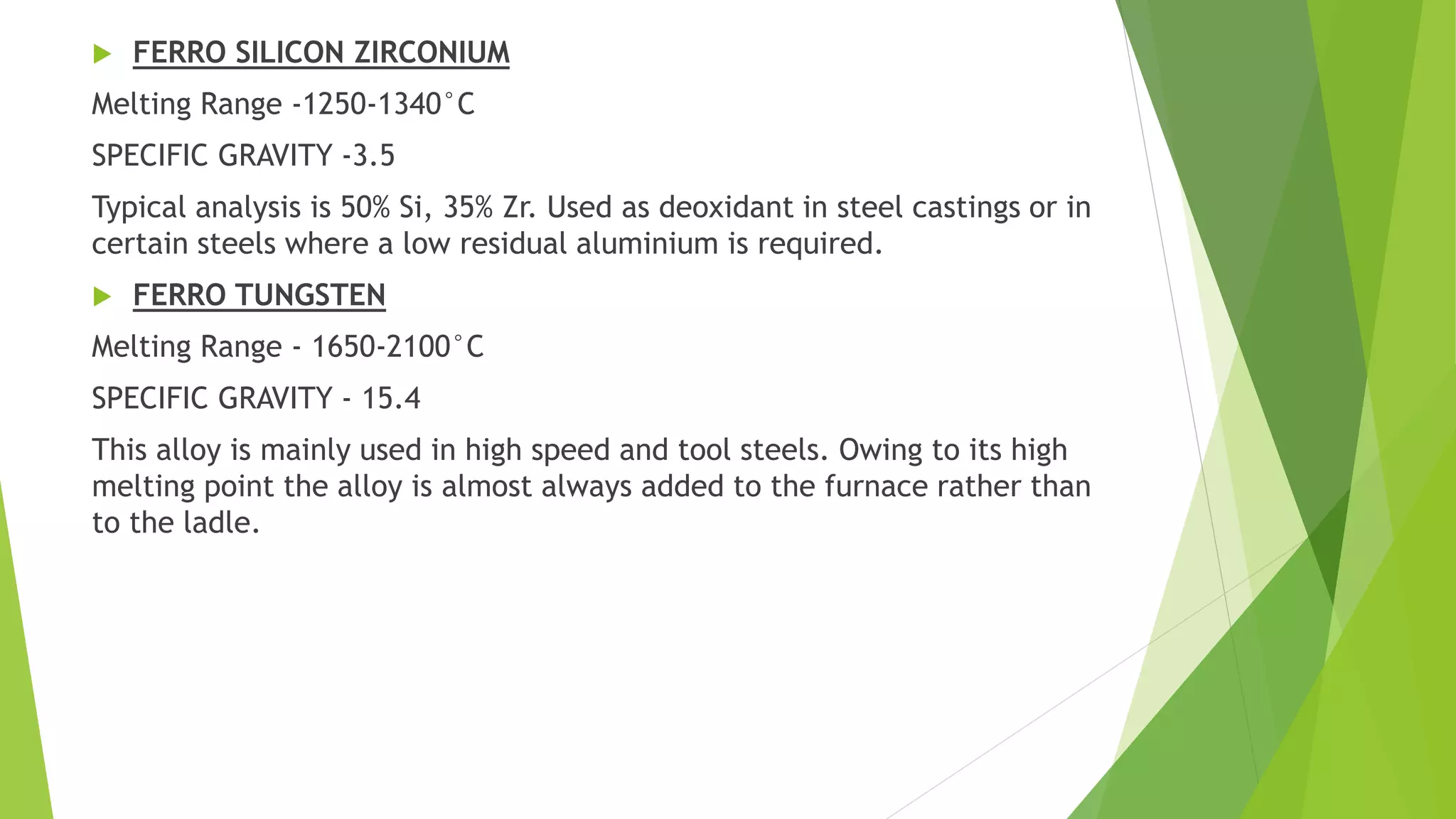 PRODUCTION OF FERRO ALLOY seminar.pptx