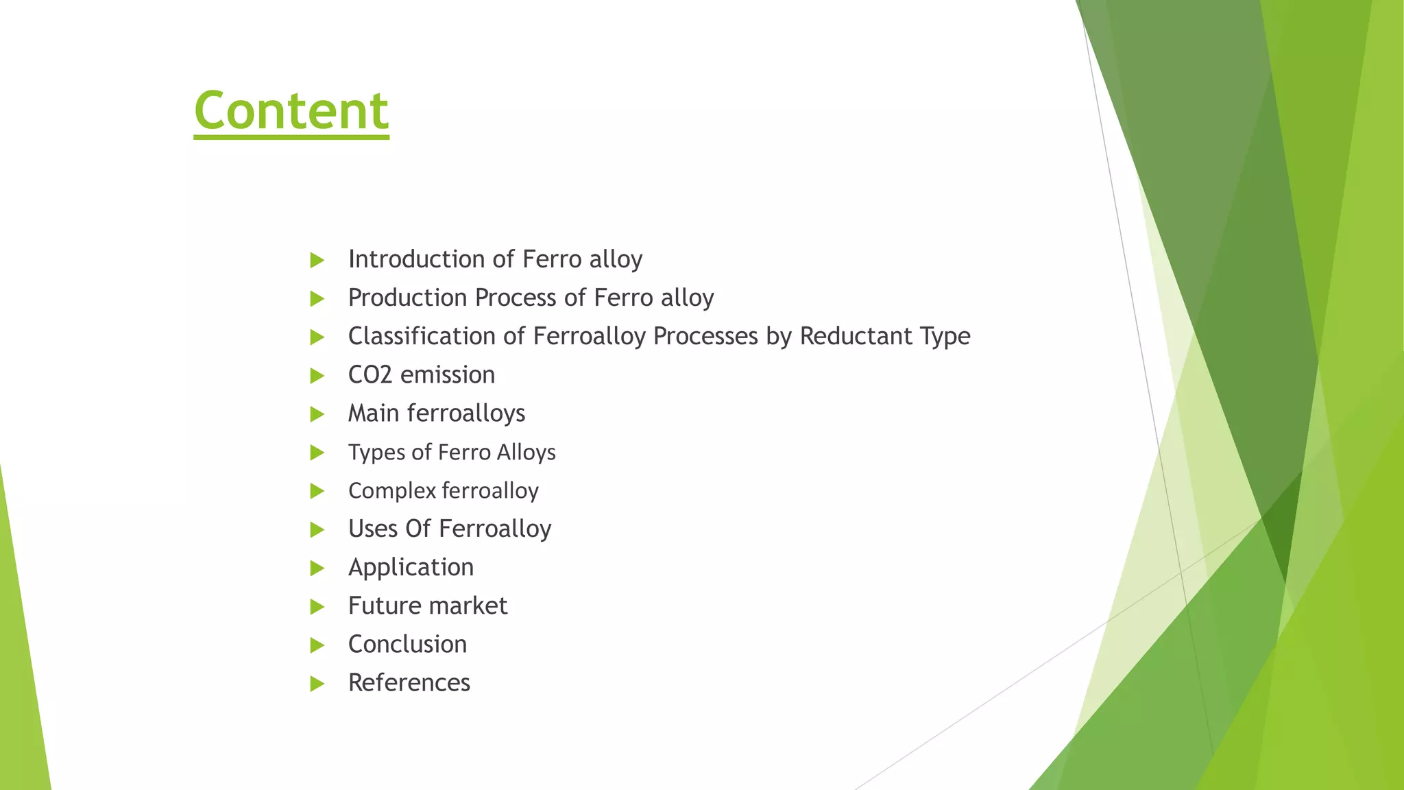 PRODUCTION OF FERRO ALLOY seminar.pptx