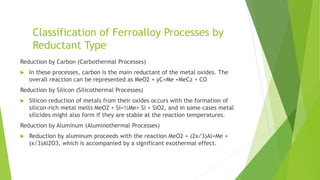 PRODUCTION OF FERRO ALLOY seminar.pptx