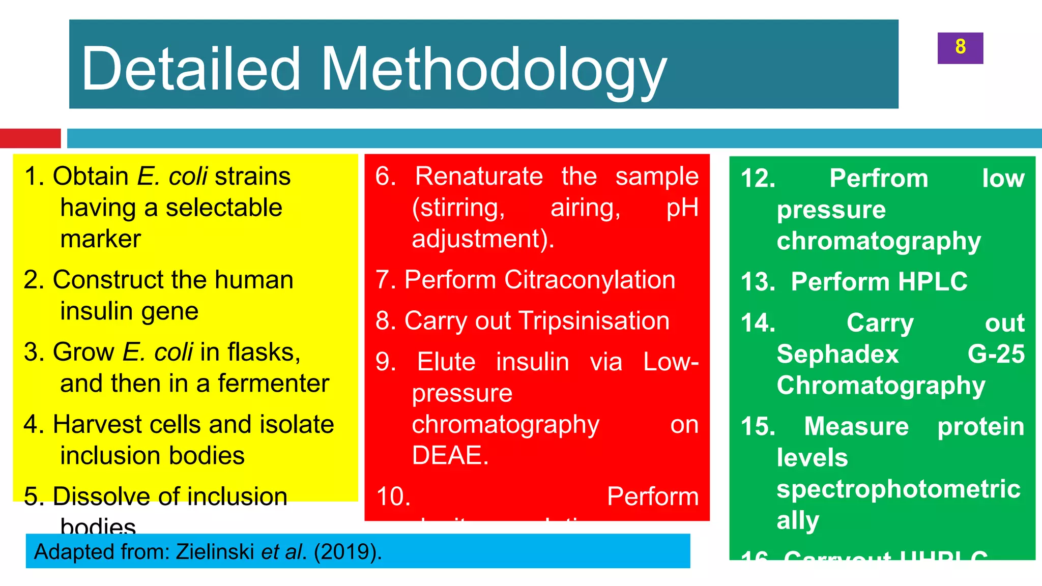 ProductionofHumanInsulinHormoneHumulinthroughGeneticEngineeringUsingEsc ...