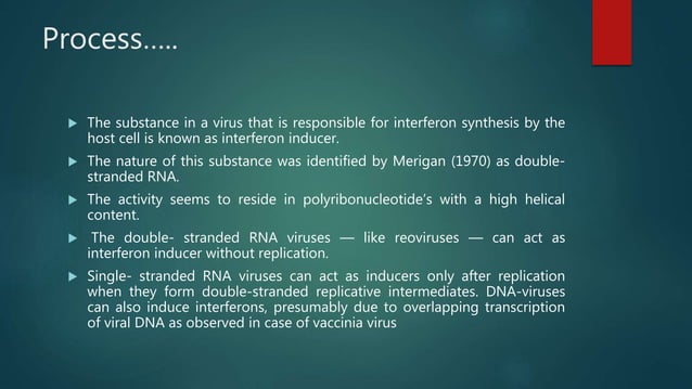 Production of interferons | PPTX