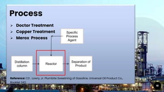 Production of jet fuel through merox process | PPTX