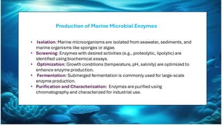 Production of Marine Microbial products. | PDF