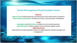 Production of Marine Microbial products. | PDF