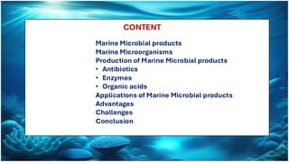 Production of Marine Microbial products. | PDF