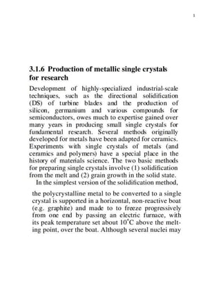 PRODUCTION OF METALLIC SINGLE CRYSTALS AND DS OF SUPER ALLOYS.docx