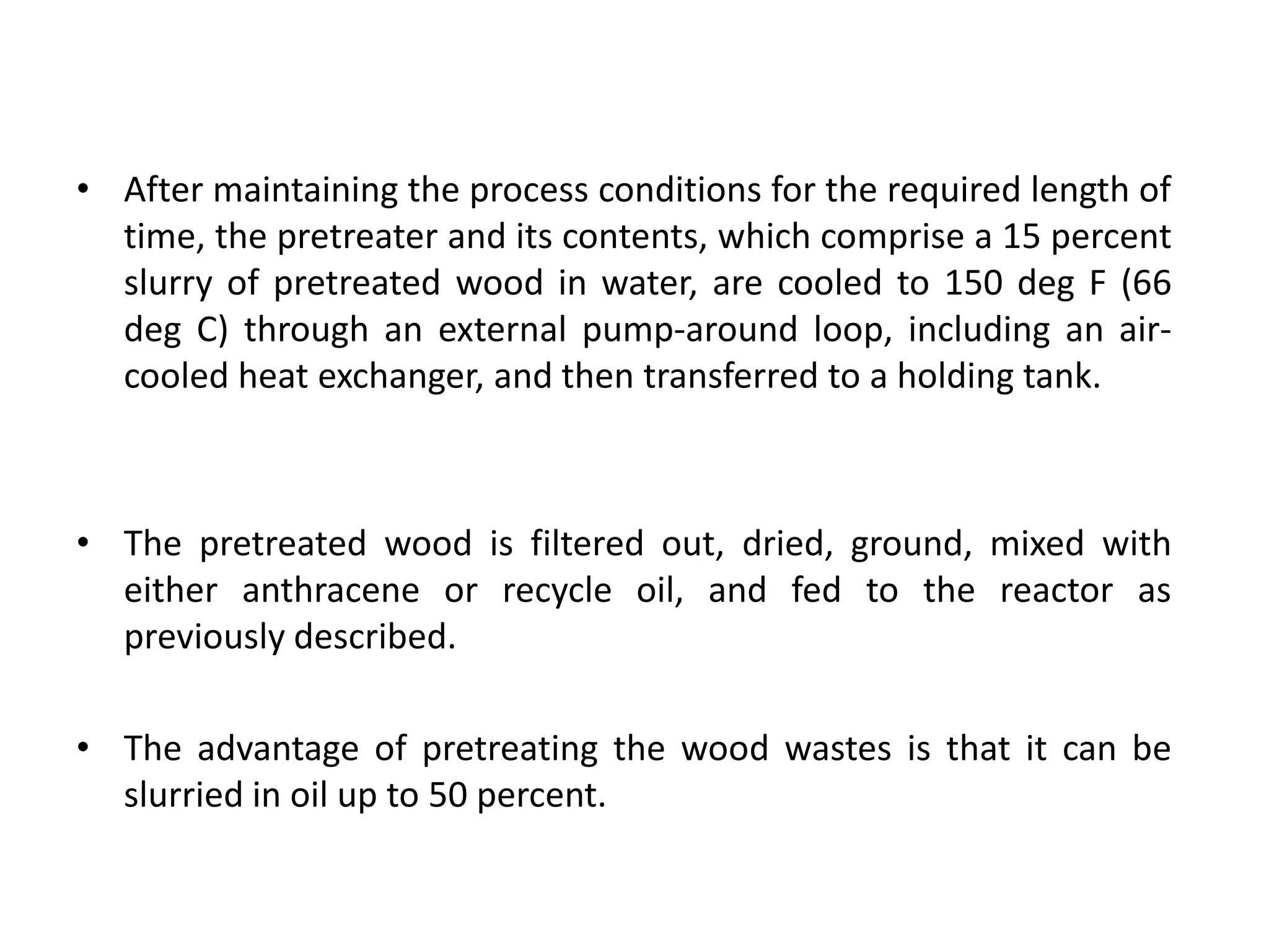 Production of oils and fuels from wood waste.ppt | Woodworking | Arts ...