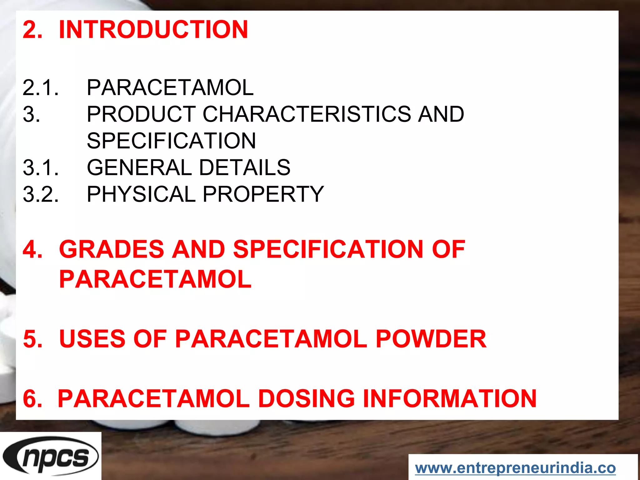 Production of Paracetamol (Acetaminophen) | PDF