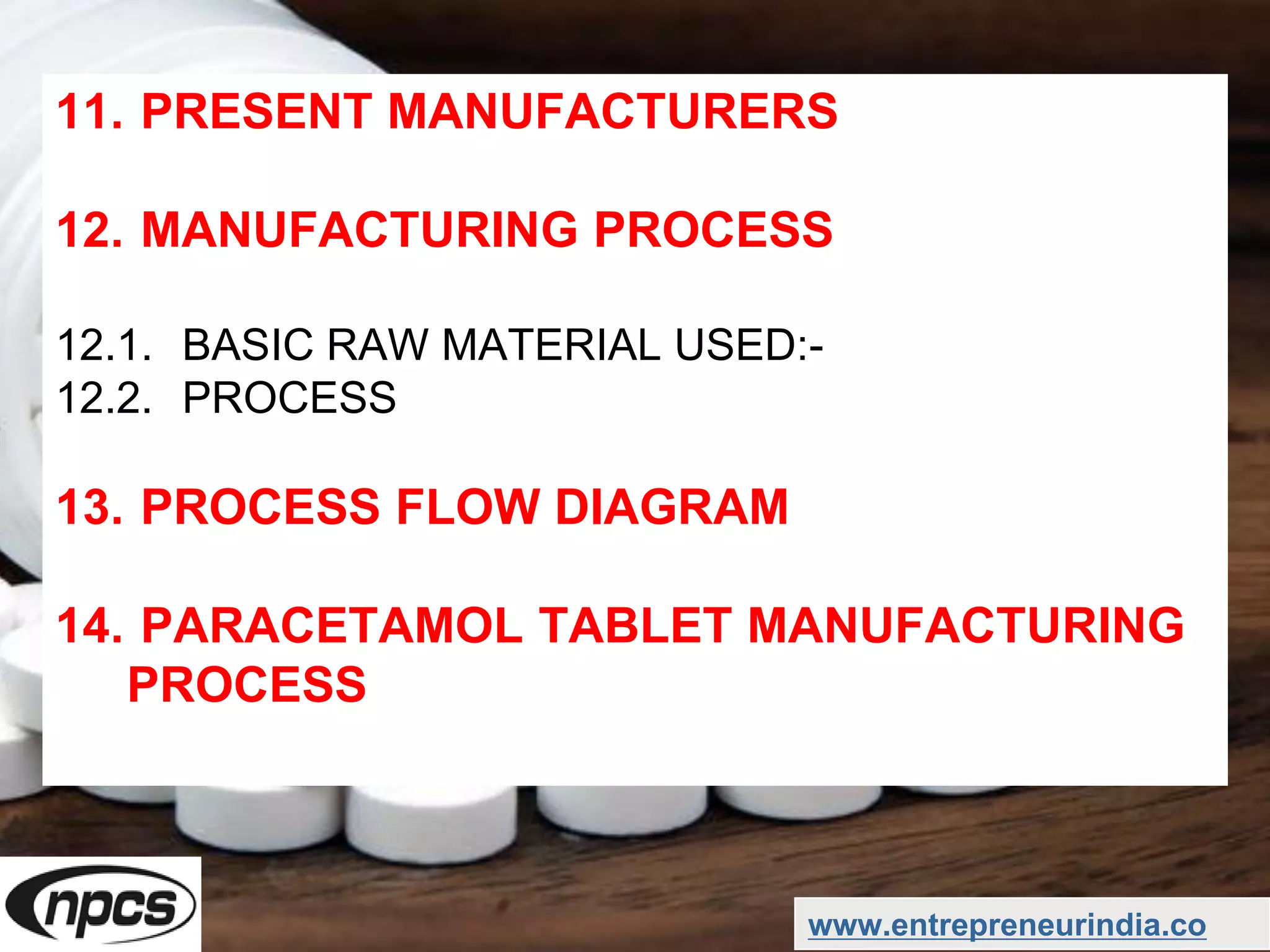 Production of Paracetamol (Acetaminophen) | PDF