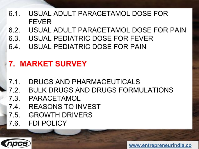 Production of Paracetamol (Acetaminophen) | PDF