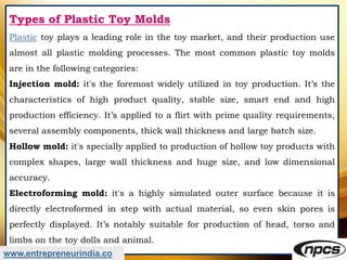 Production of plastic toys | PPTX