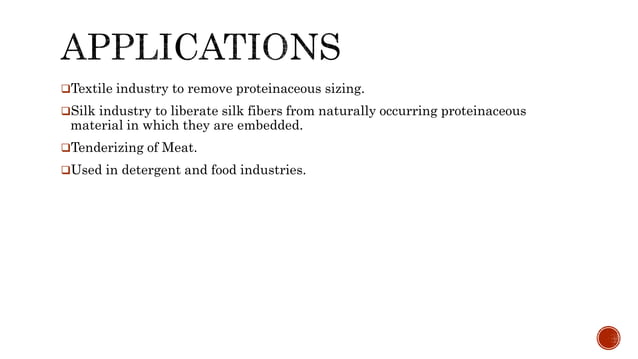 Production of protease and amylase | PPTX | Science