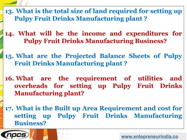 Production of Pulpy Fruit Drinks. Fruit Juice with Fruit Pulp ...