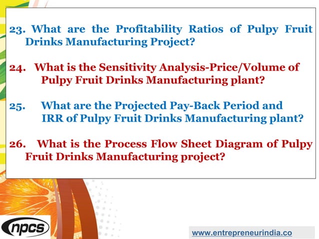 Production of Pulpy Fruit Drinks. Fruit Juice with Fruit Pulp ...