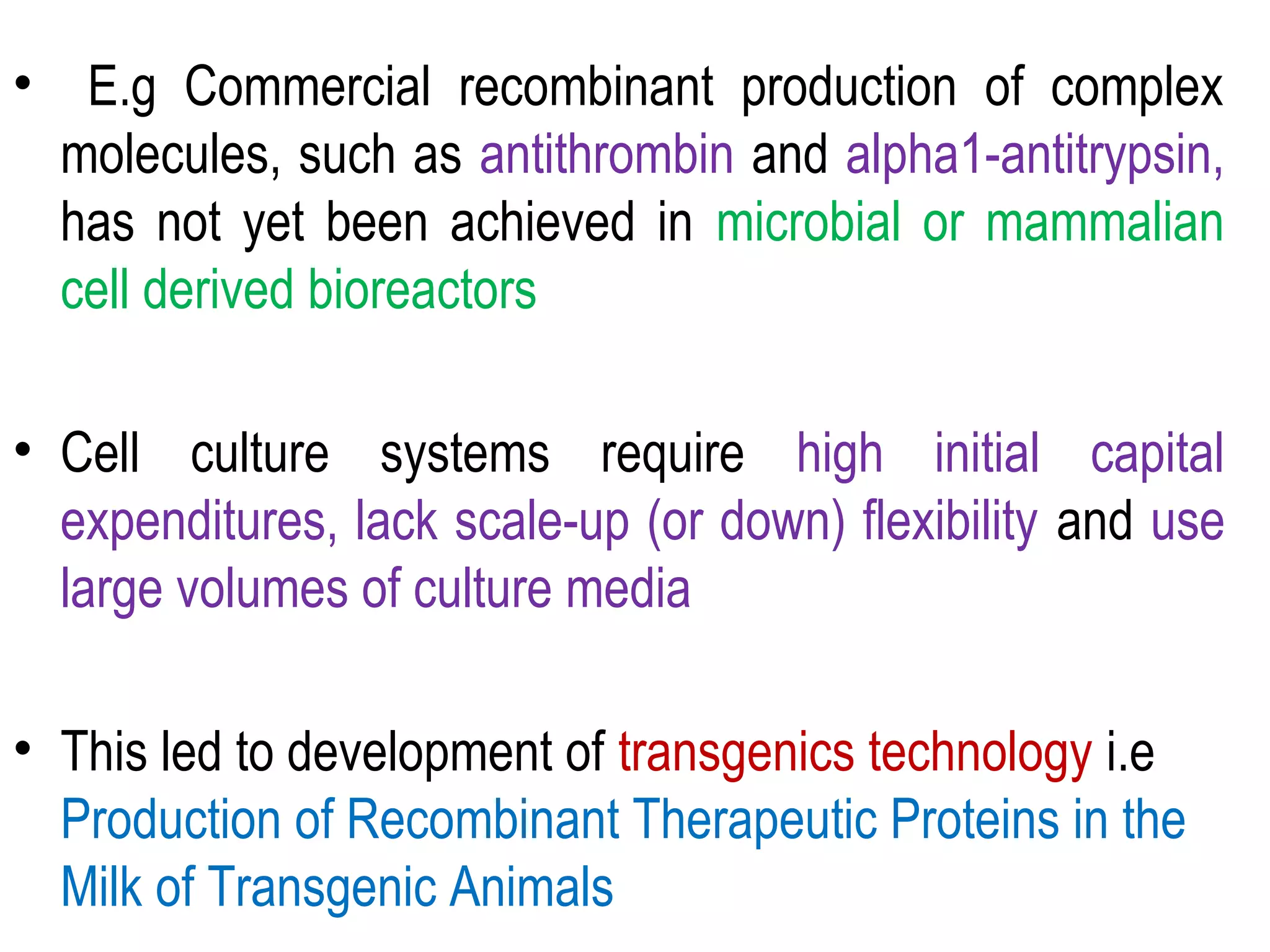 Production of recombinent proteins, faisal munir | PPT
