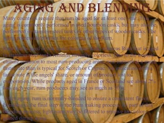 Production Of Rum By Pot Method And Patent Still Method | PPT
