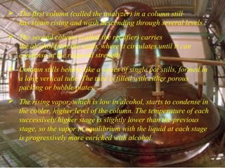 Production Of Rum By Pot Method And Patent Still Method | PPT
