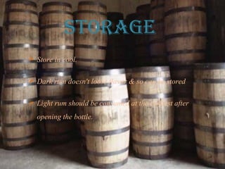 Production Of Rum By Pot Method And Patent Still Method | PPT
