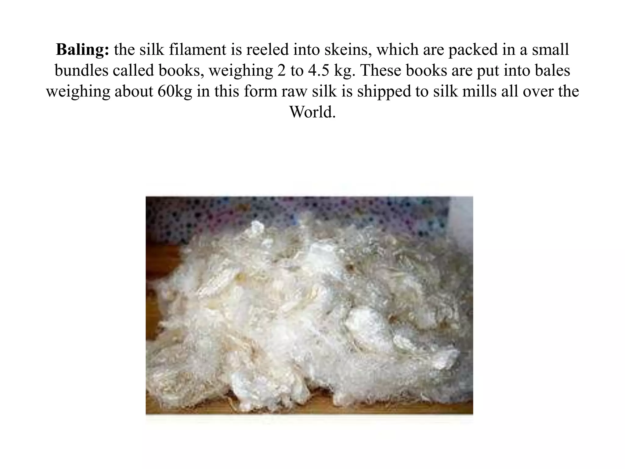 Production of silk | PPTX