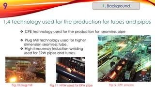 Production of tubes and pipes | PPTX