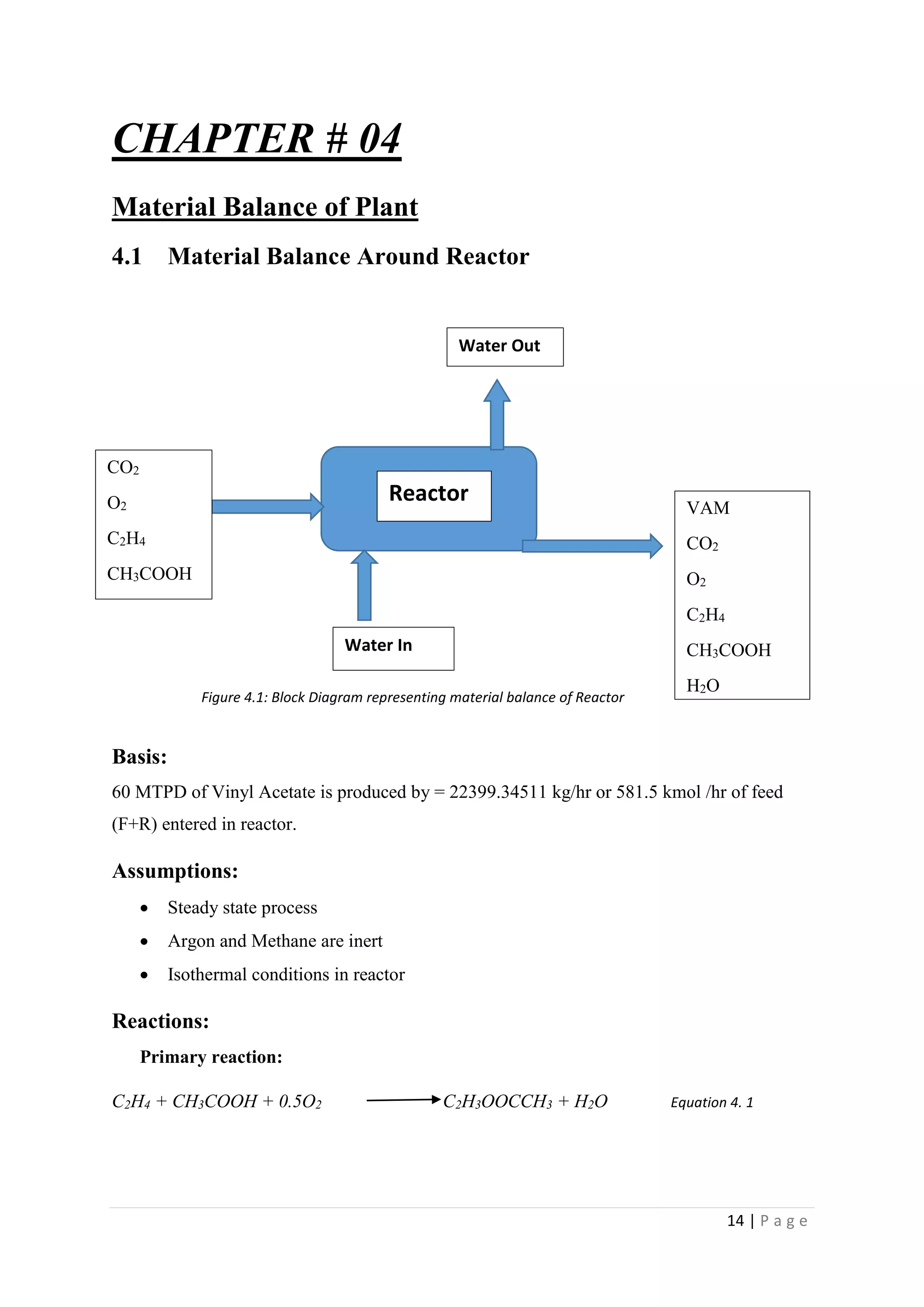 Production of vam by oxy acetylation of ethylene-min | PDF