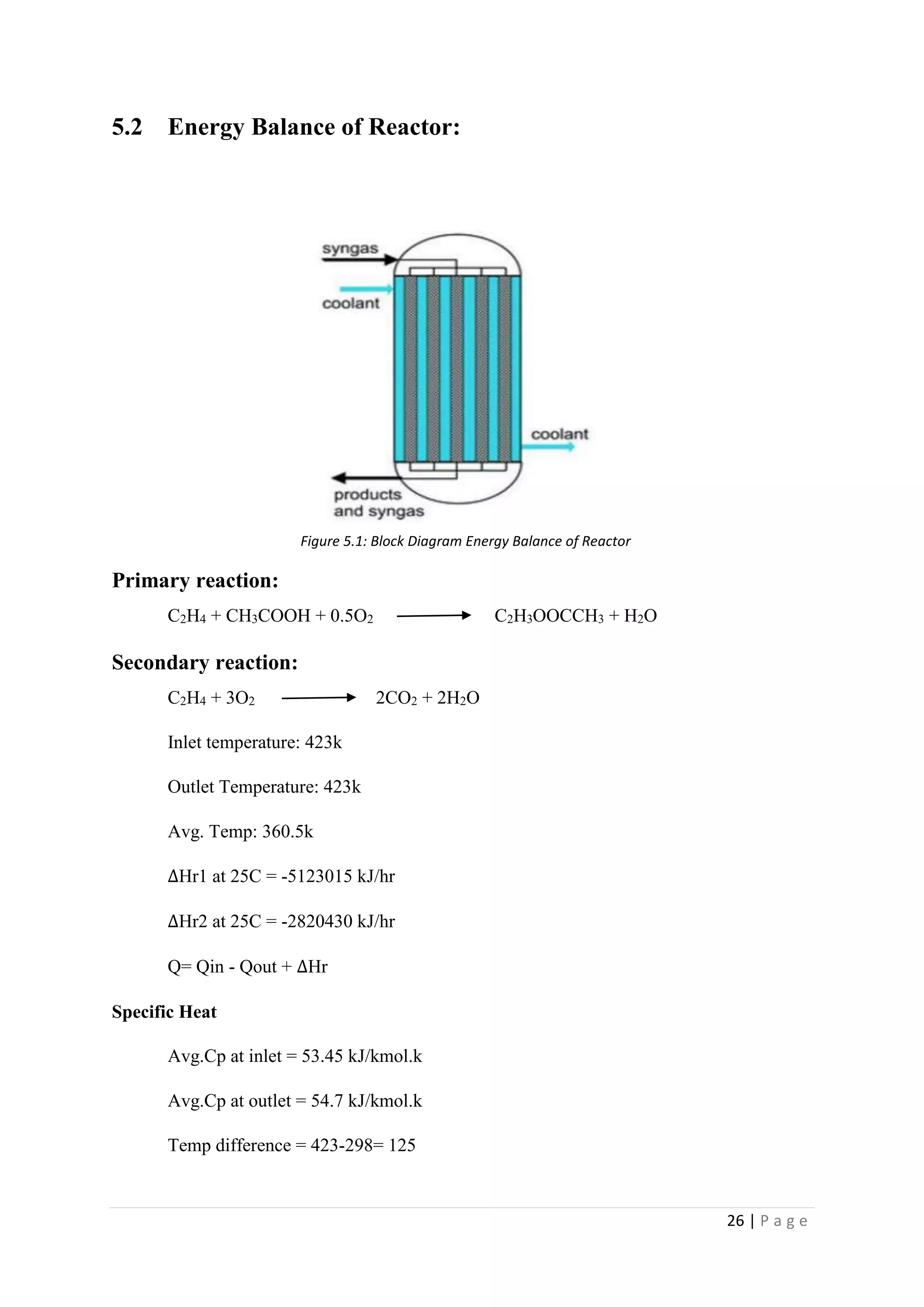 Production of vam by oxy acetylation of ethylene-min | PDF