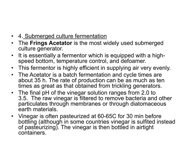 Production of Vinegar.pptxVVXZXCVCXCVBJGF | PPTX | Chemistry | Science