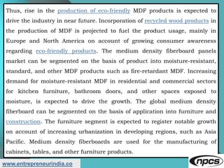 Production of wood fibers (used in mdf) | PPTX